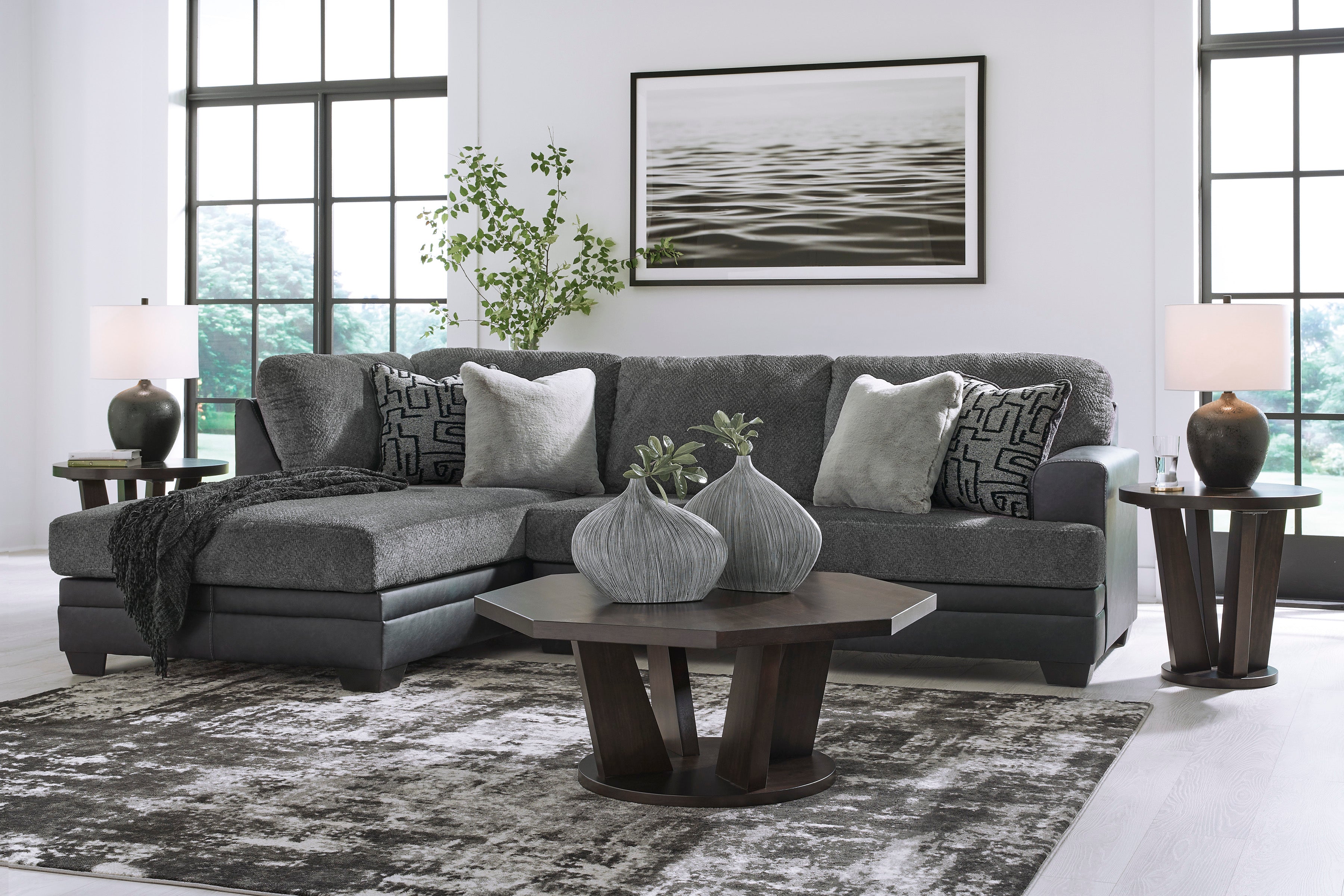 Ashley Signature Brixley Pier Sectional Chaise – Eagle Rental Purchase